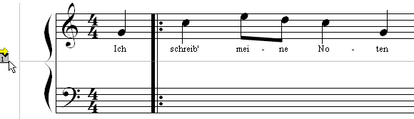 Noten schreiben Musik Notensoftware Musiknoten-Programm Encore Notation